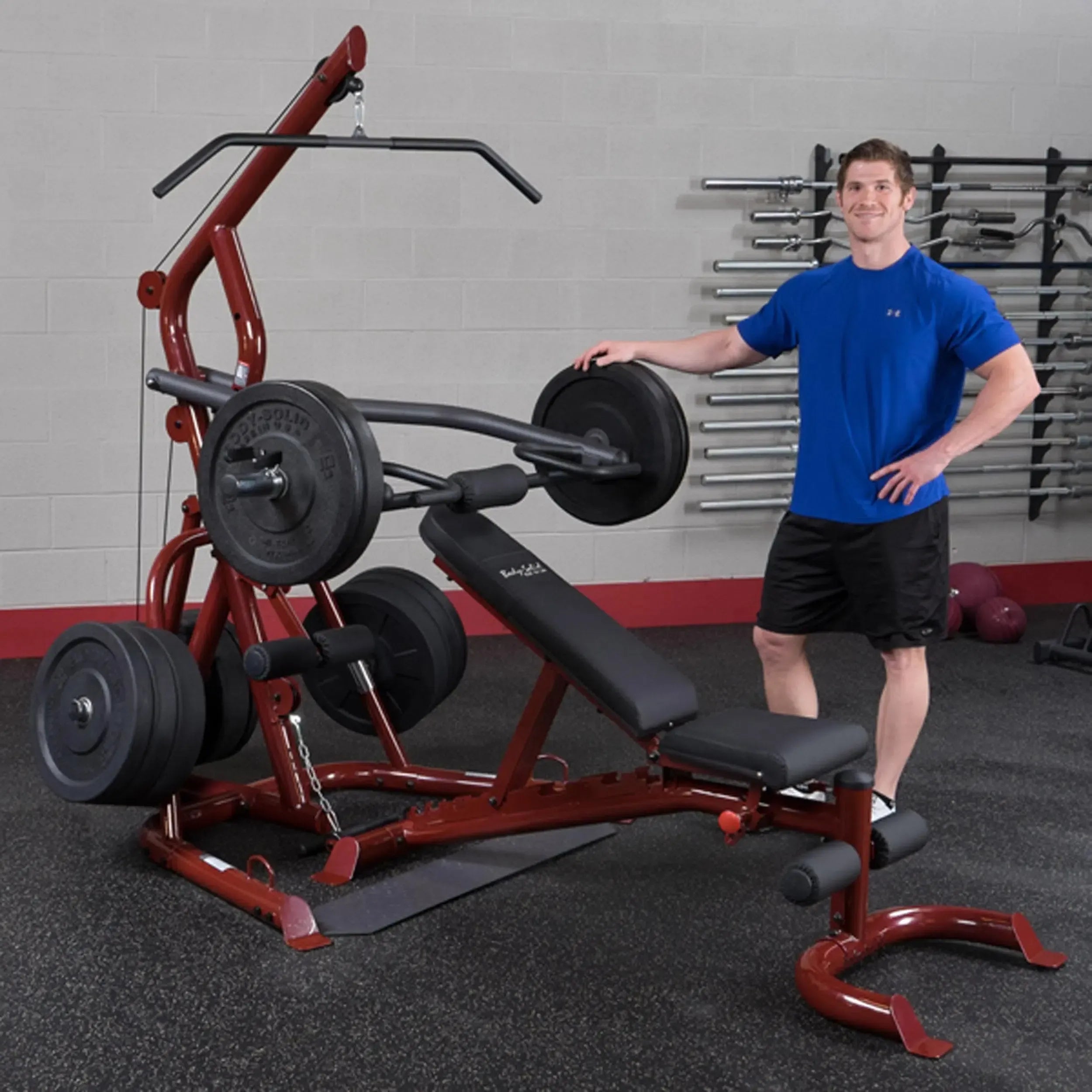 Body-Solid Bench Press Set (GLGS100P4) – WorkoutHealthy LLC