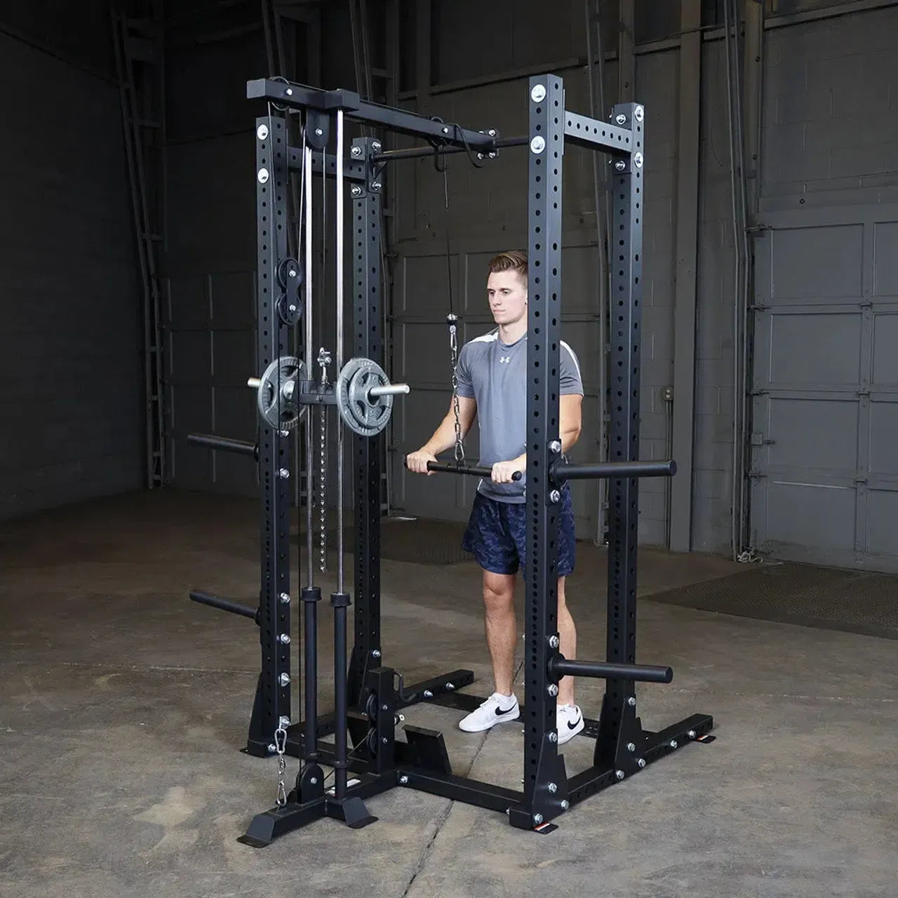 Body-Solid Half Rack Lat Attachment for the SPR500 – WorkoutHealthy LLC